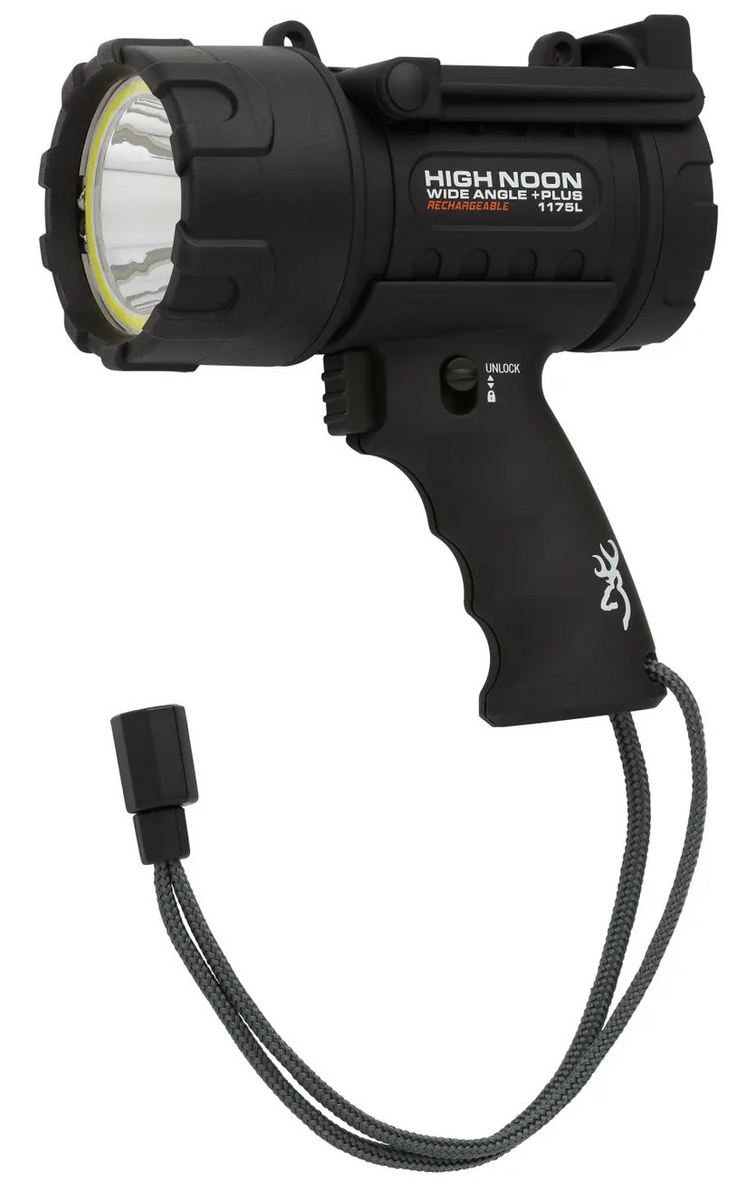 Browning High Noon USB Rechargeable Spotlight with Wide Angle Plus ...